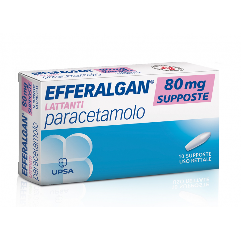 Upsa Italy Efferalgan Lattanti 80 Mg Supposte Efferalgan Prima Infanzia ...